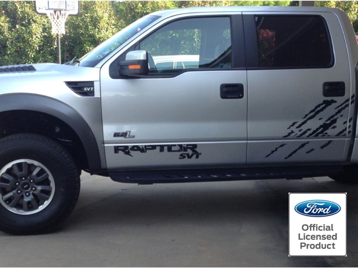 2010-2014 Ford Raptor Door Graphics - Custom Graphics | Ford & Dodge ...