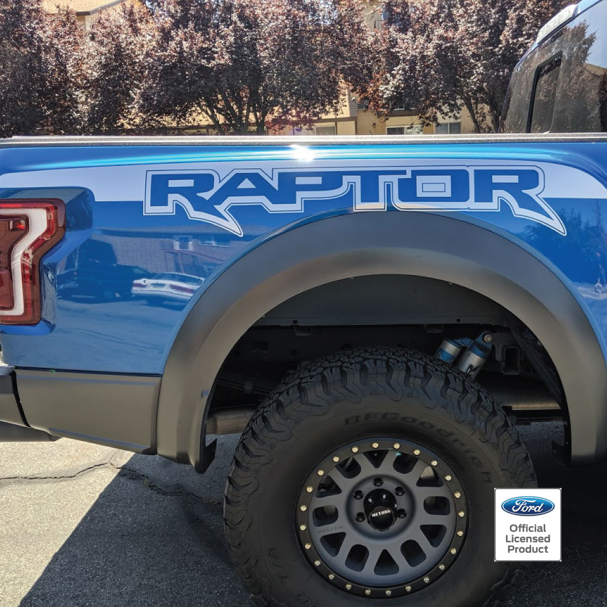2017-2020 Ford Raptor Factory Style Bed Graphics - Custom Graphics ...