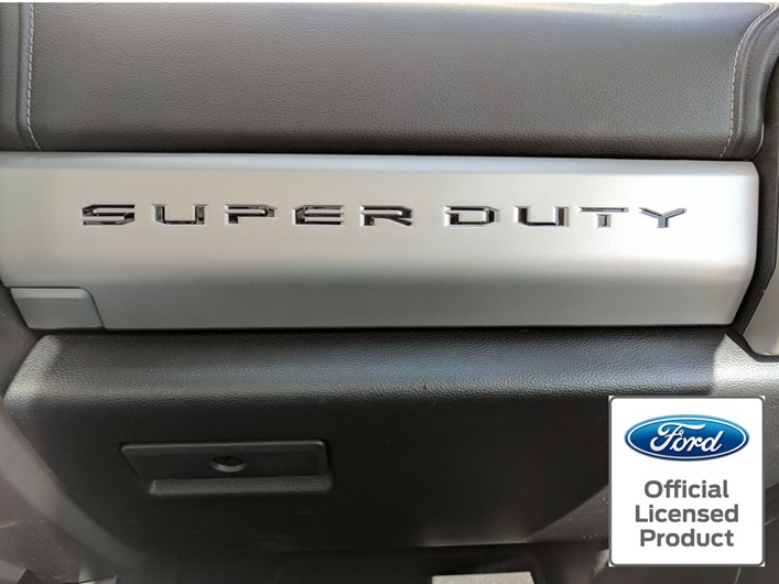 2017-2020 Super Duty Dash Letter Inserts F-250, F-350, F-450 - Custom ...