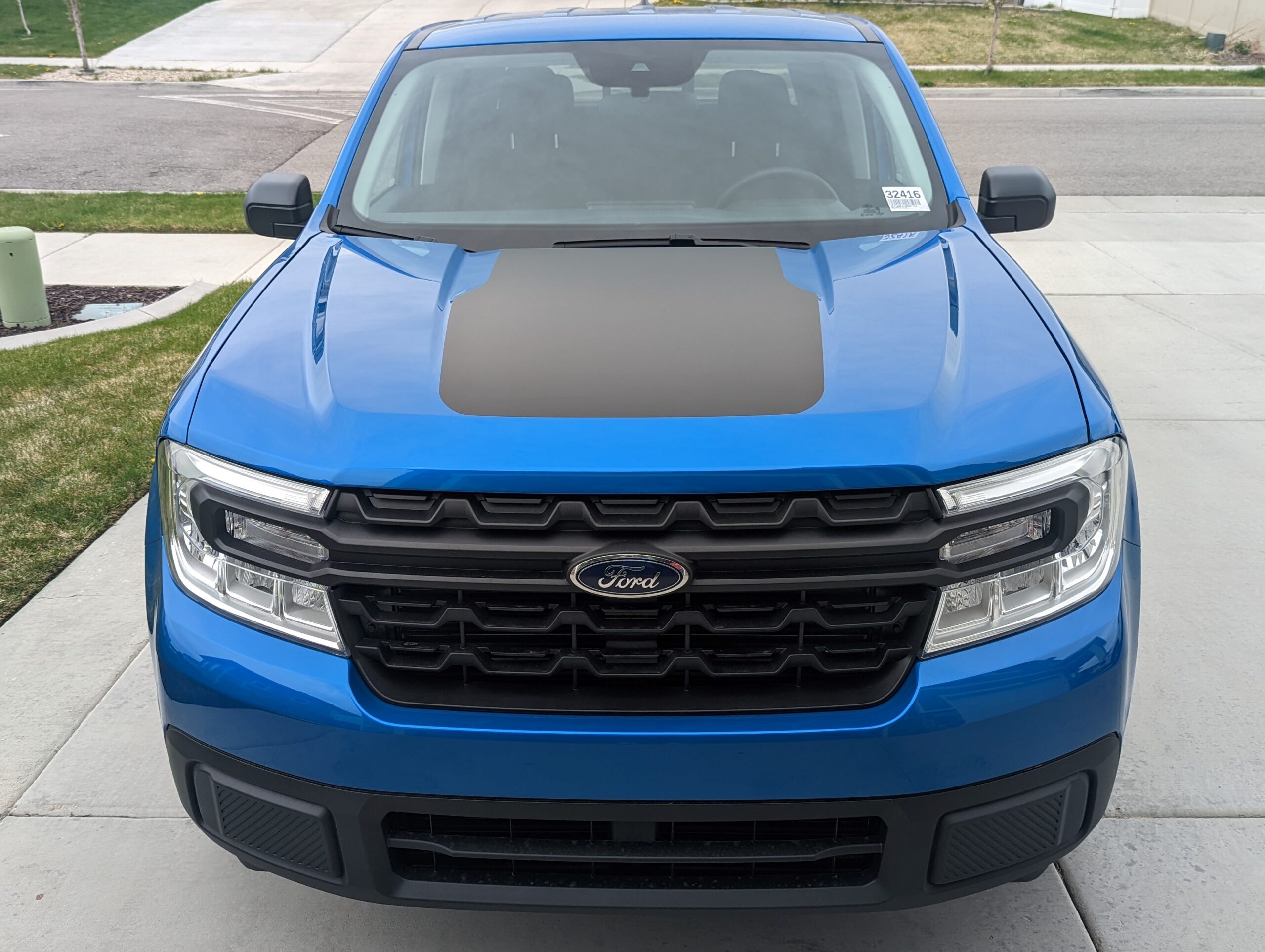 2022-2024 Ford® Maverick Hood Stripe Decal - Custom Graphics | Ford ...