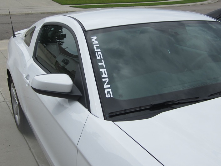 Mustang Side Windshield Decal - Custom Graphics | Ford & Dodge | Rocky ...