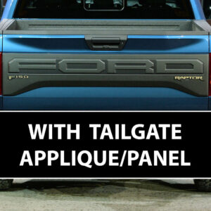 2017-2020 Ford Raptor Rear Emblem Reflective Inlay Decal Vinyl Graphics ...