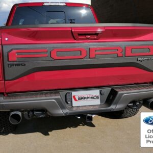 2017-2020 Ford Raptor Tailgate Letter Decals - Rocky Mountain Graphics