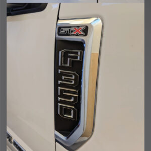 2017-2021 FORD SUPER DUTY EMBLEM OVERLAY VINYL DECALS STICKERS F250 ...