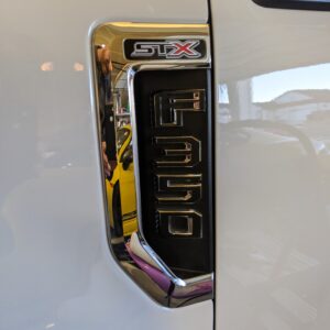 2017-2021 FORD SUPER DUTY EMBLEM OVERLAY VINYL DECALS STICKERS F250 ...