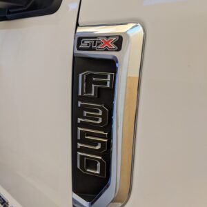 2017-2021 FORD SUPER DUTY EMBLEM OVERLAY VINYL DECALS STICKERS F250 ...