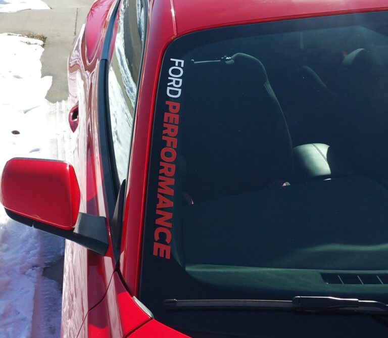Ford Performance Side Window Banner - Rocky Mountain Graphics