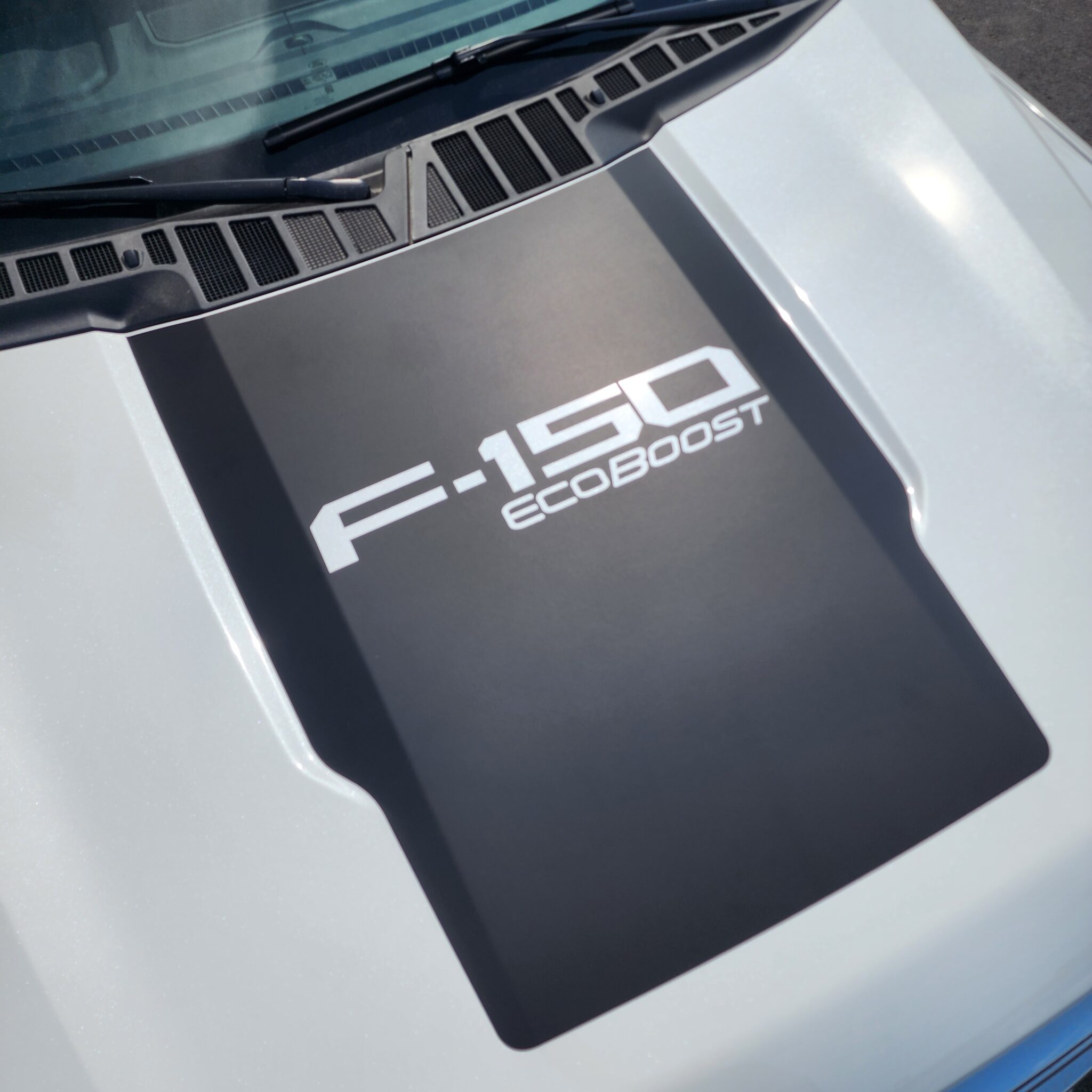 2021-2025 Ford F150 Ecoboost Center Hood Graphics V3 F-150 - Rocky ...