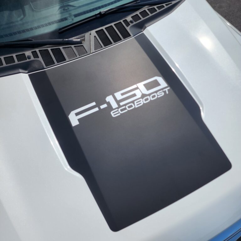 2021-2025 Ford F150 Ecoboost Center Hood Graphics V3 F-150 - Rocky ...