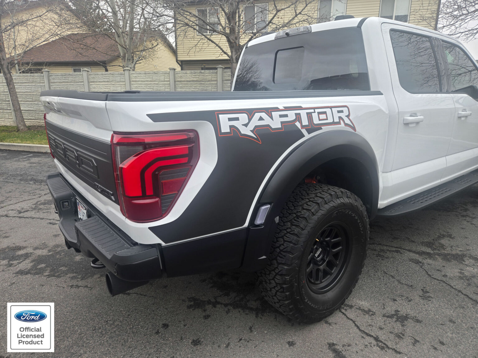 2021-2026 Ford Raptor New Bed Style Bed Graphics W/ Outlines Vinyl ...
