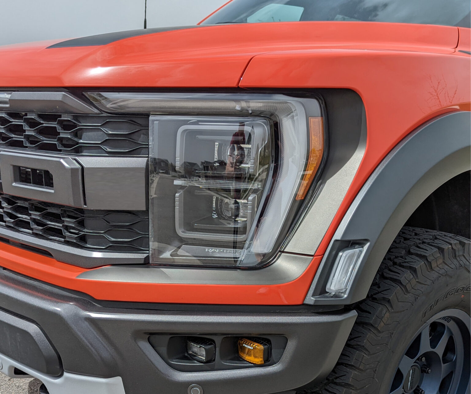 2021-2023 Ford F-150 Raptor Headlight Accent Vinyl Decals - Rocky ...