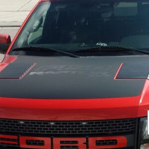 2010-2014 Ford Raptor F-150 Raptor SVT Hood Graphics - Rocky Mountain ...