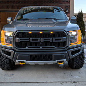 2017-2020 Ford Raptor Headlight Accents W/ Ford Performance & Raptor ...