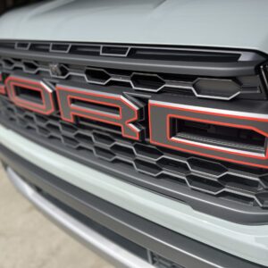 2024-2025 Ford Ranger Raptor Grille Letter Outlines - vinyl decals ...