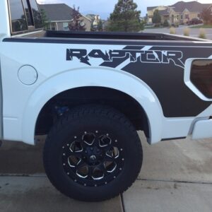 2010-2014 Ford Raptor Bed Side Graphic Decals - Rocky Mountain Graphics