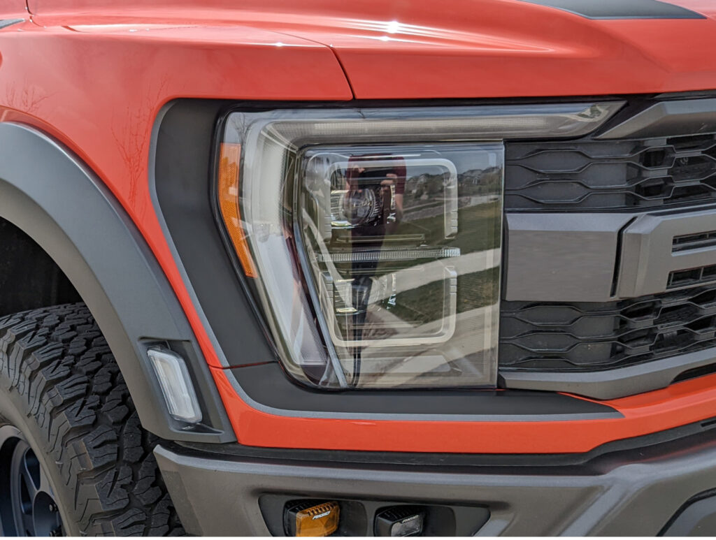 2021-2023 Ford Raptor Headlight Accents W/ Outlines Vinyl Decals ...