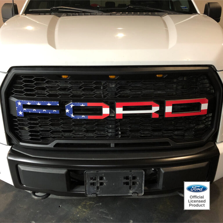 2015-2020 Ford F-150 Paramount Raptor Style Aftermarket Grille Flag ...