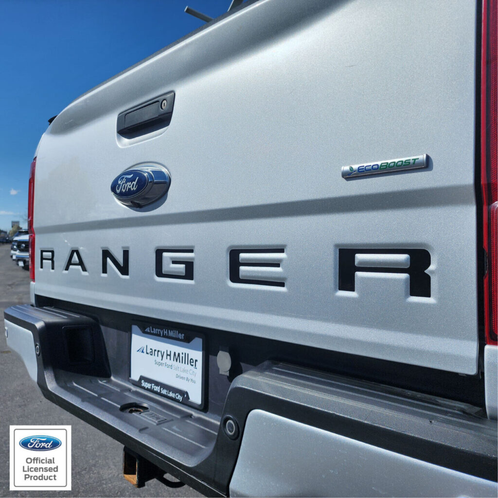 2019-2023 Ford Ranger Tailgate Letter inlays vinyl decals - Rocky ...