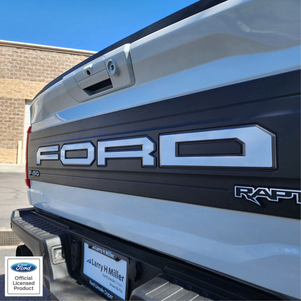 2021-2023 Ford Raptor tailgate Letter Decals - Rocky Mountain Graphics