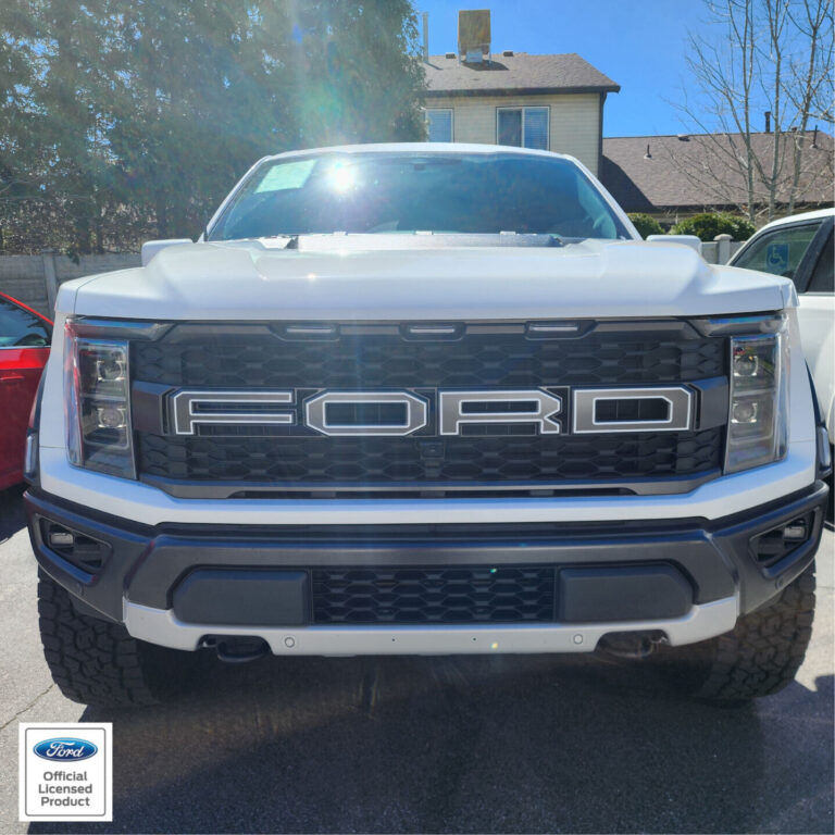 2021-2023 Ford Raptor Grille Letter Outline Decals - Rocky Mountain ...