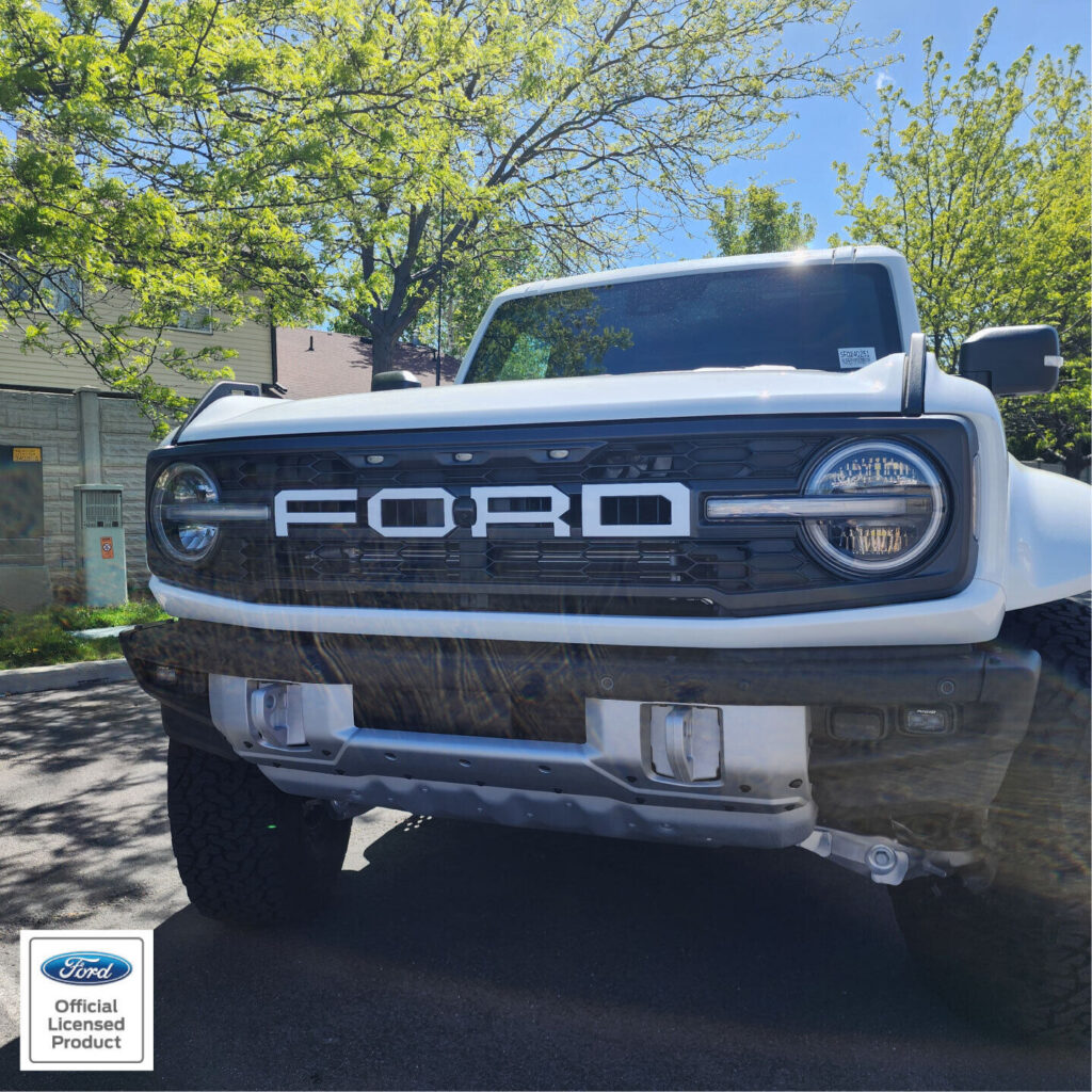 2022-2025 Ford Bronco Raptor Grille Letters - viny decals - Rocky ...
