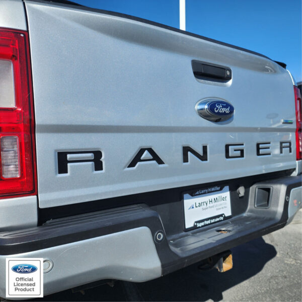 2019-2023 Ford Ranger Tailgate Letter inlays vinyl decals - Rocky ...
