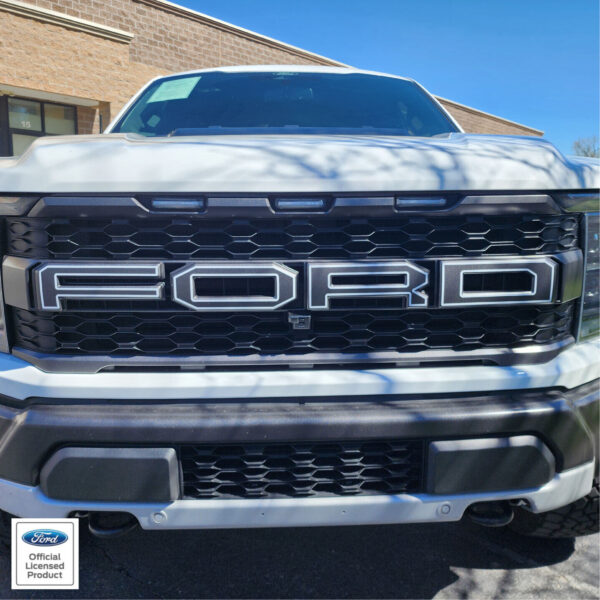 2021-2023 Ford Raptor Grille Letter Outline Decals - Rocky Mountain ...