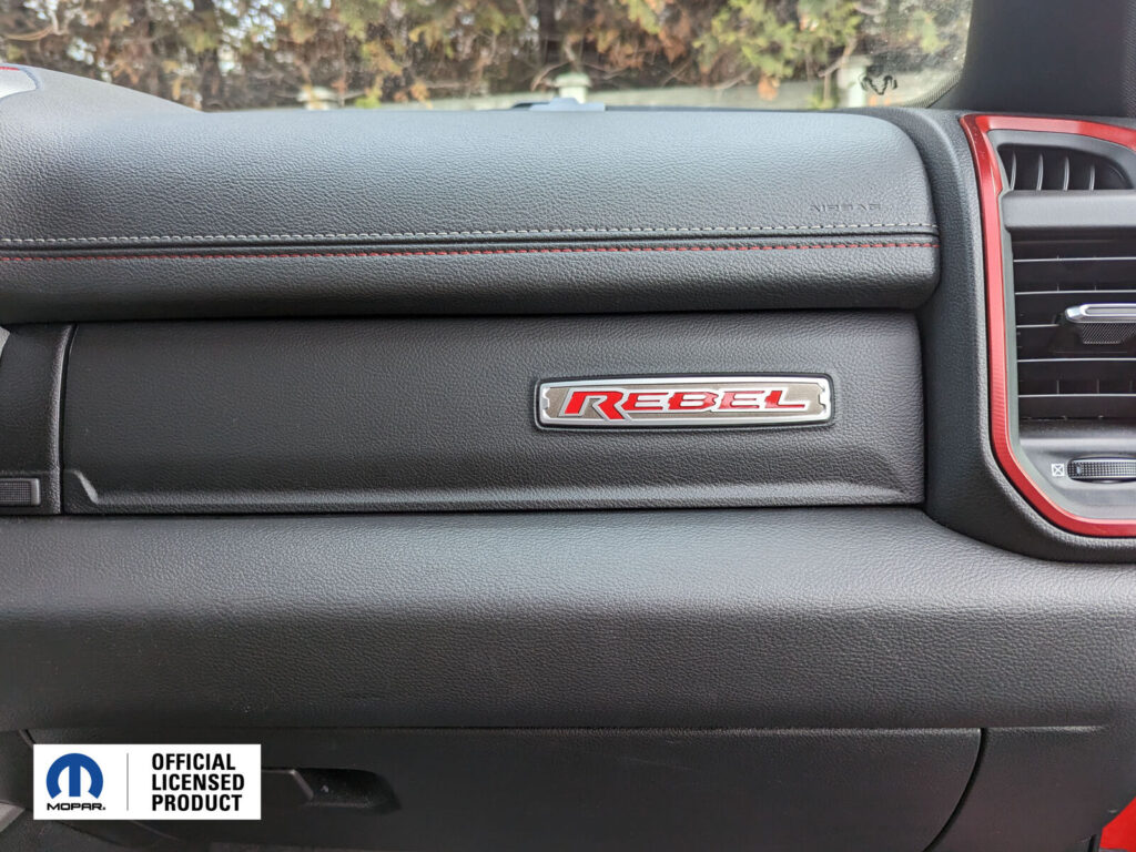 2019-2026 Ram 1500 Rebel Dash Inlay Rebel Emblem Decal - Rocky Mountain ...