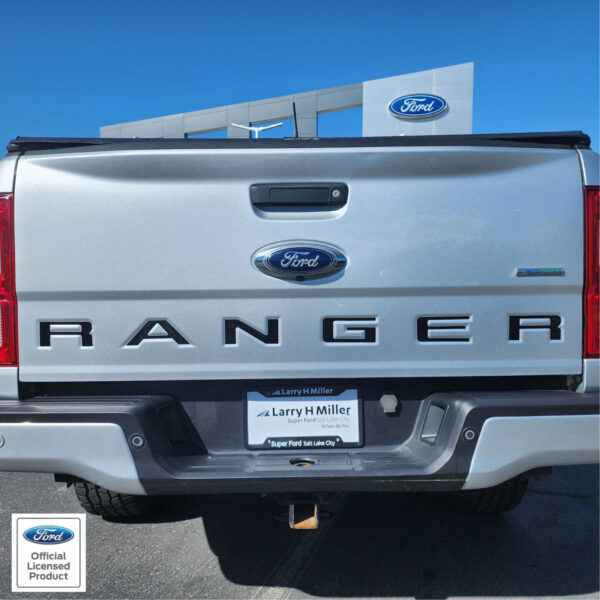 2019-2023 Ford Ranger Tailgate Letter inlays vinyl decals - Rocky ...