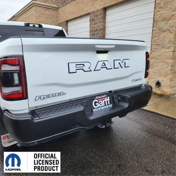 2023-2025 2500/3500 Ram Truck Ram Tailgate Emblem Overlay Decal - Vinyl ...