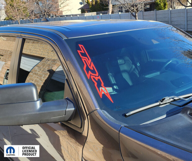 2021-2024 Ram TRX Side Windshield TRX Decal - Rocky Mountain Graphics