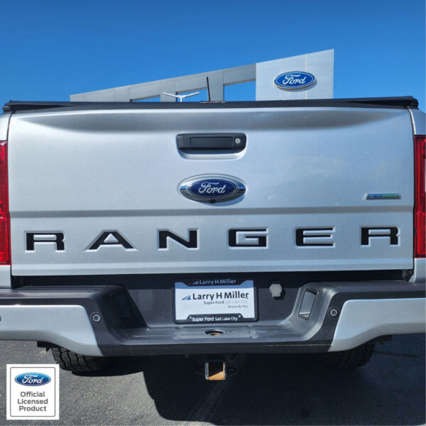 2019-2023 Ford Ranger Tailgate Letter inlays vinyl decals - Rocky ...