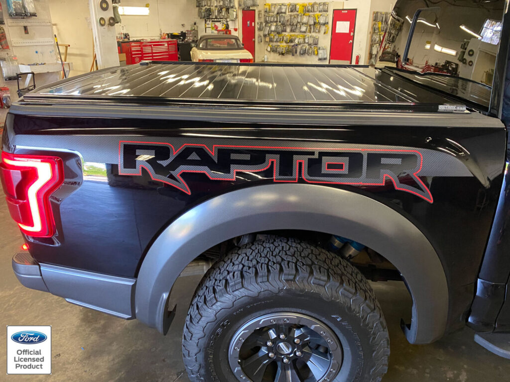 2017-2020 Ford Raptor Factory Style Bed Graphics W/ Outlines - Rocky ...