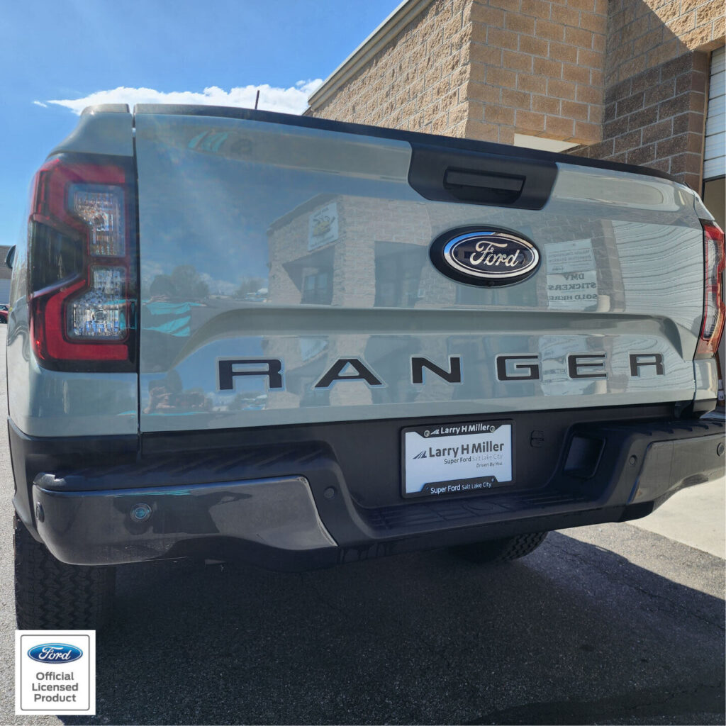 2024-2025 Ford Ranger Tailgate Letters - vinyl decals inlays - Rocky ...