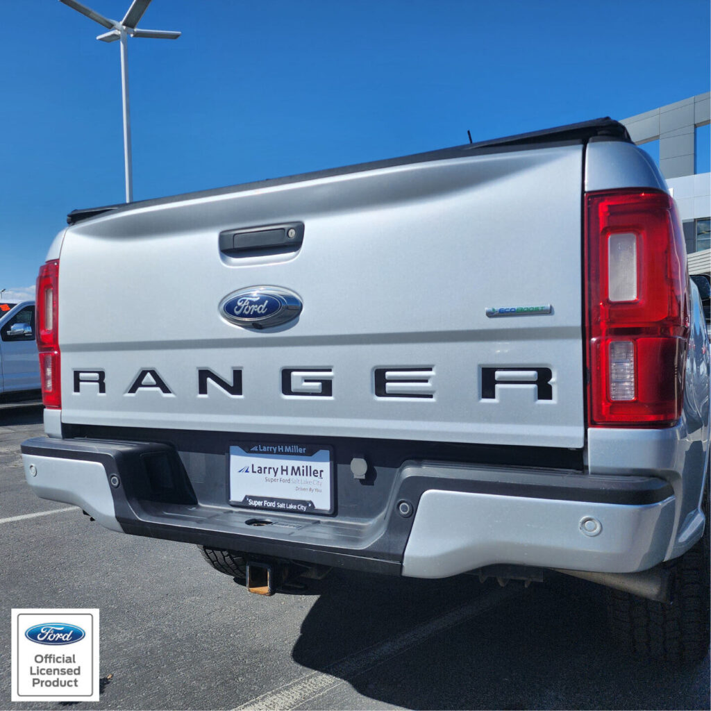 2019-2023 Ford Ranger Tailgate Letter inlays vinyl decals - Rocky ...