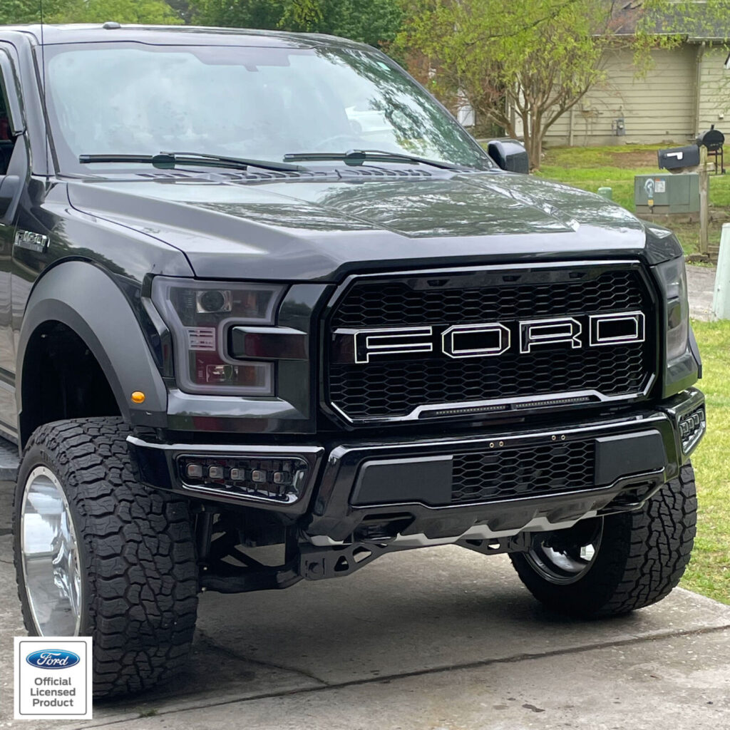 2015-2020 Ford F-150 Paramount Aftermarket Grille Letter outline vinyl ...