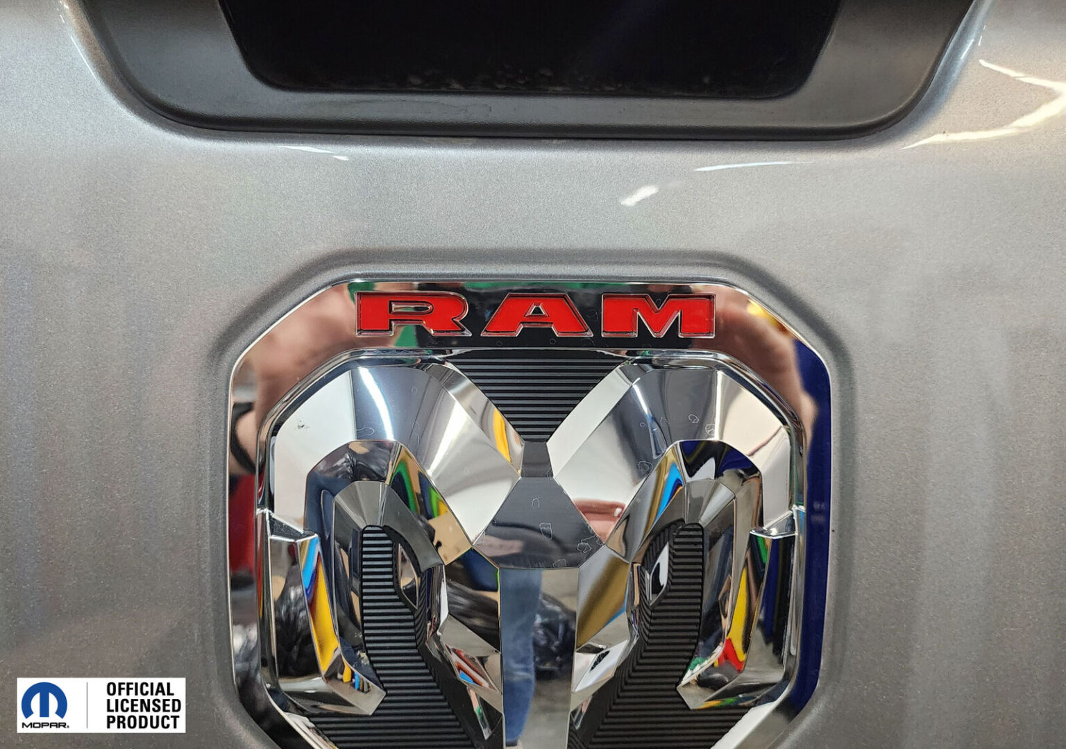 2019-2024 Ram 1500 Bighorn Tailgate Ram Emblem Inlay Vinyl Sticker ...