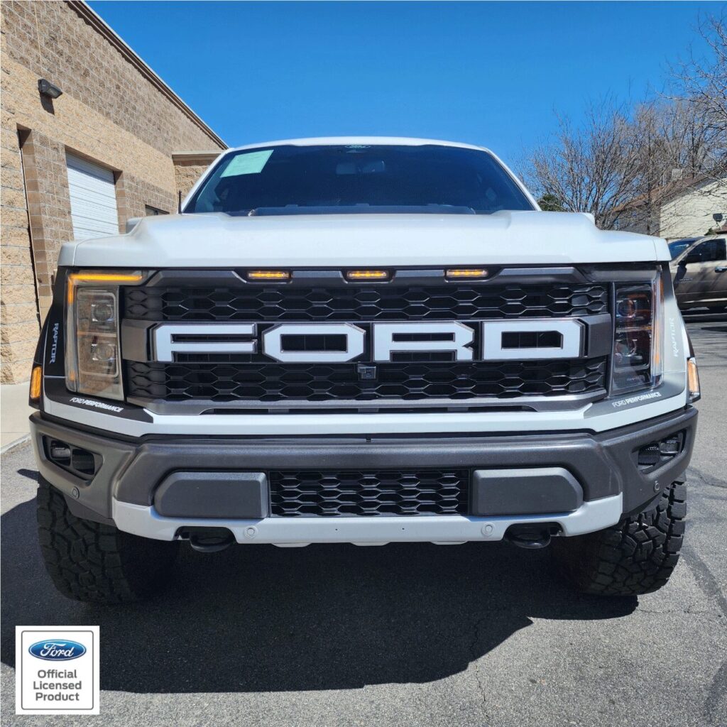 2021-2023 Ford Raptor Grille Letter Decals - Rocky Mountain Graphics