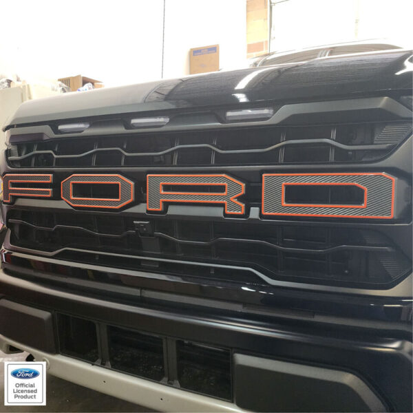 2024-2026 Ford Raptor F-150 Grill Letter Outlines - vinyl decals ...
